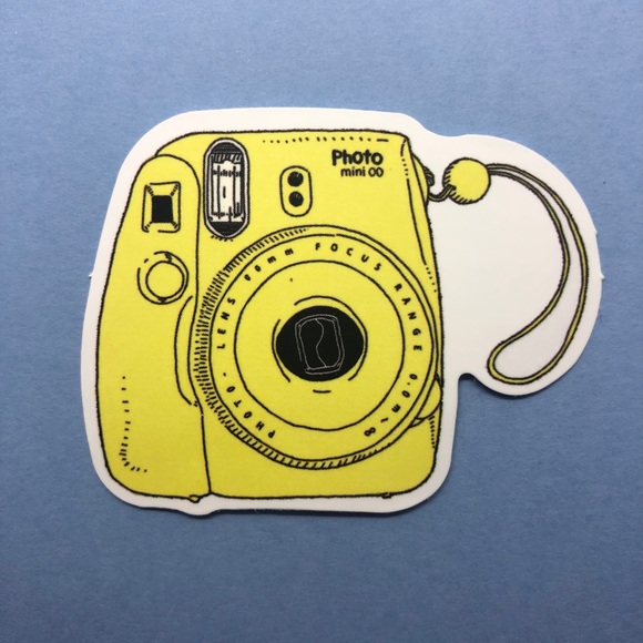 Accessories | 110 Yellow Polaroid Instax Sticker | Poshmark